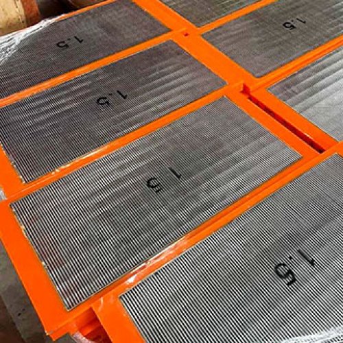 Non-magnetic stainless steel screen