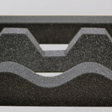 Expanded foam infill strips